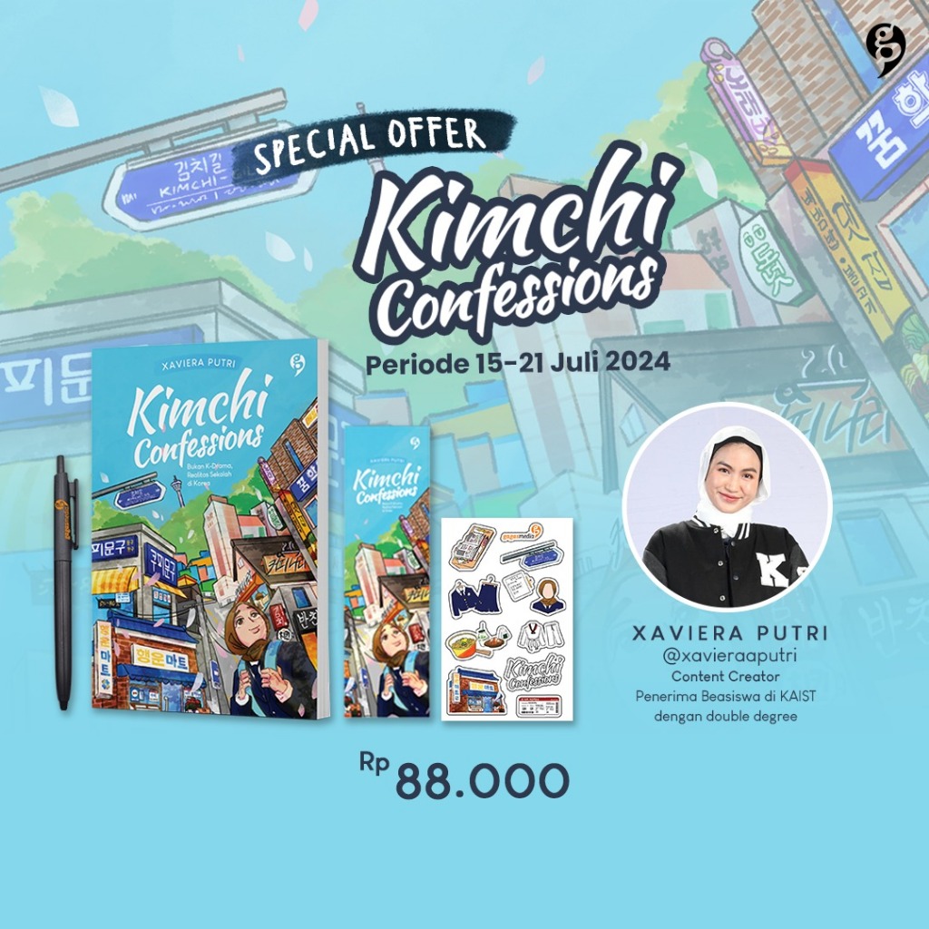 Jual Buku Kimchi Confession - Xaviera Putri - Gagasmedia. | Shopee ...