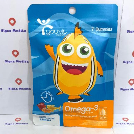 Jual Youvit Omega-3 Gummy Anak Sachet | Shopee Indonesia