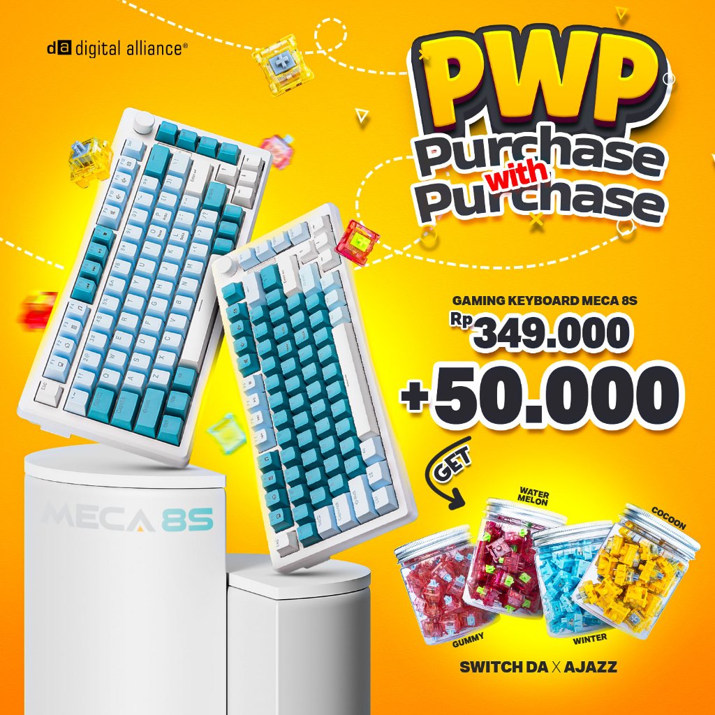 Jual Keyboard Gaming Digital Alliance Mechanical Oetemu Removable ...