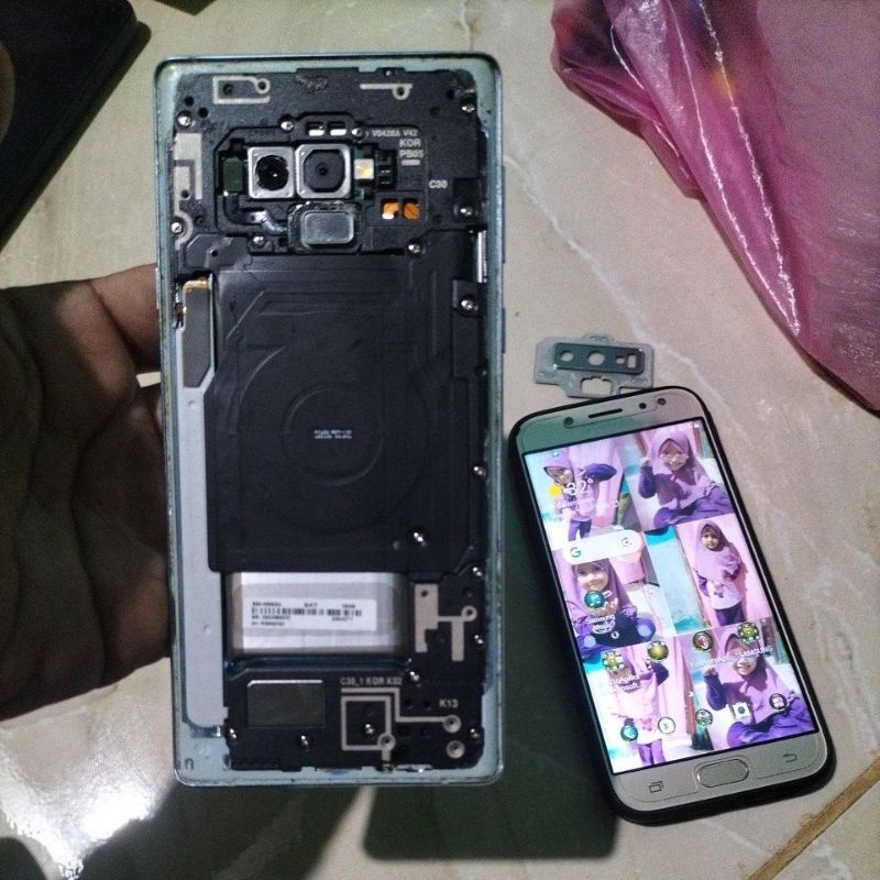 Jual mesin hp samsung not 9 ori no cacat gratis camera belakang sesuai ...