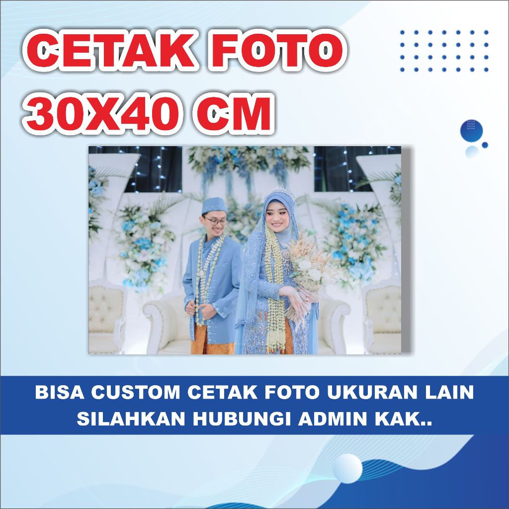 Jual TERMURAH ( BISA COD ) CETAK FOTO UKURAN 30X40 CM/CETAKFOTO ...