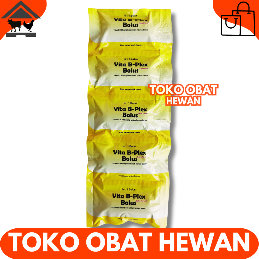 Jual VITA B PLEX BOLUS SACHET (5 BOLUS) EXTRA FLAVOR - Vitamin B ...