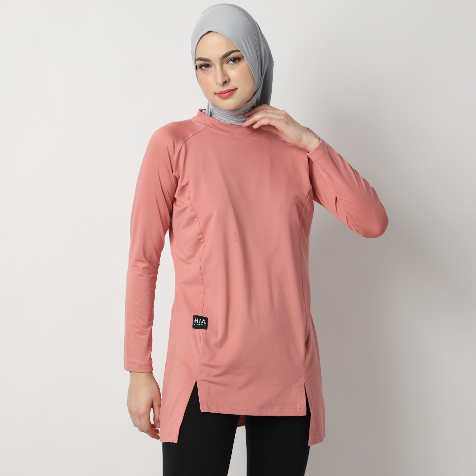 Jual HIA EveryWear Devonee Long Top Wanita Bahan Hacktive Fabric KODE ...
