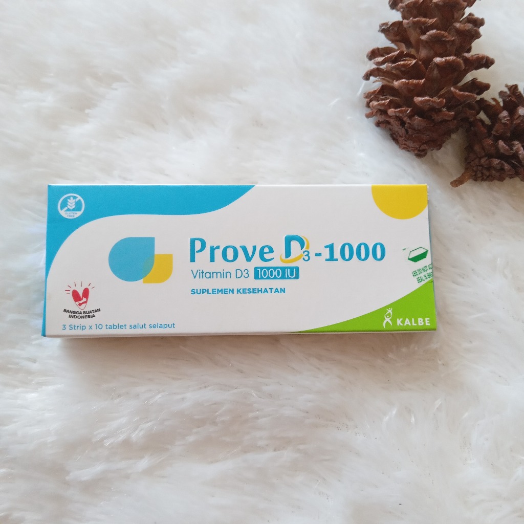 Jual PROVE D3 | PROVE D3 1000IU | VITAMIN D | PROVE D3 VITAMIN TULANG ...