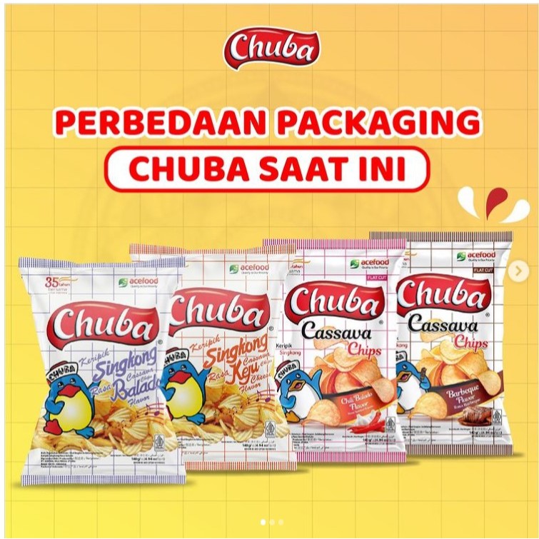 Jual Camilan / Makanan Ringan / Snack Chuba Keripik Singkong / Cassava ...