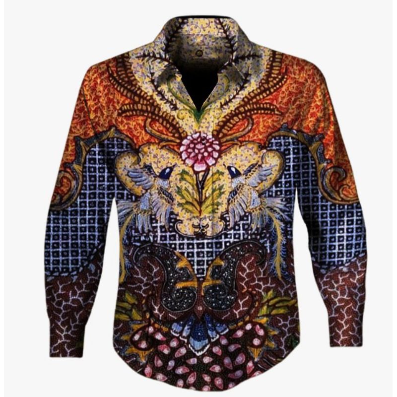 Jual Kain Batik Tulis Premium (Contoh Kemeja) | Shopee Indonesia