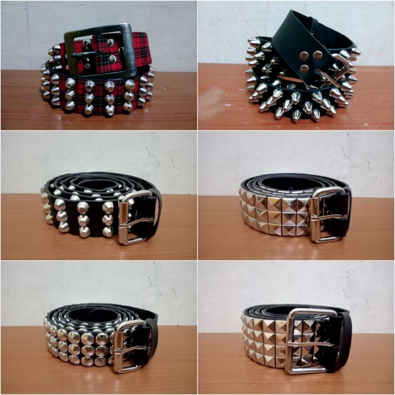 Jual Belt Sabuk Punk | Gesper Punk Rock / Ikat Pinggang Pria | Shopee ...