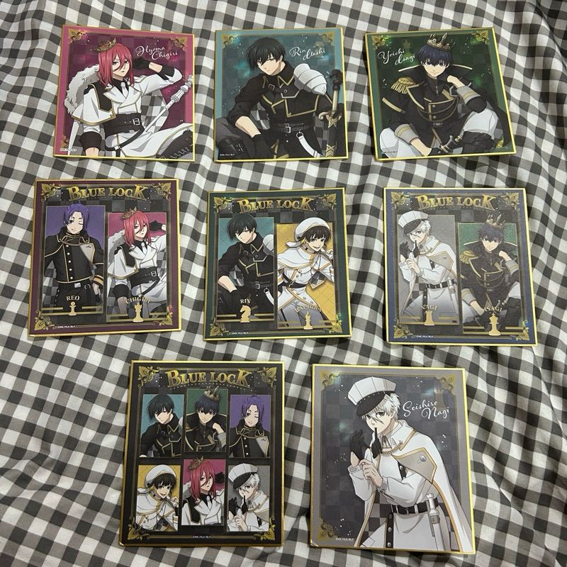 Jual Blue Lock Bluelock Chess Trading Shikishi Nagi Chigiri Isagi Rin ...