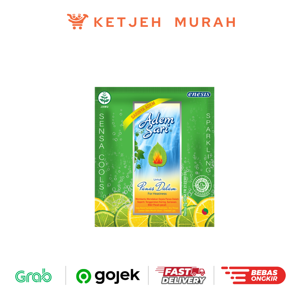 Jual Adem Sari Sparkling Ching Ku Sachet 7 Gram 1 Pcs | Shopee Indonesia
