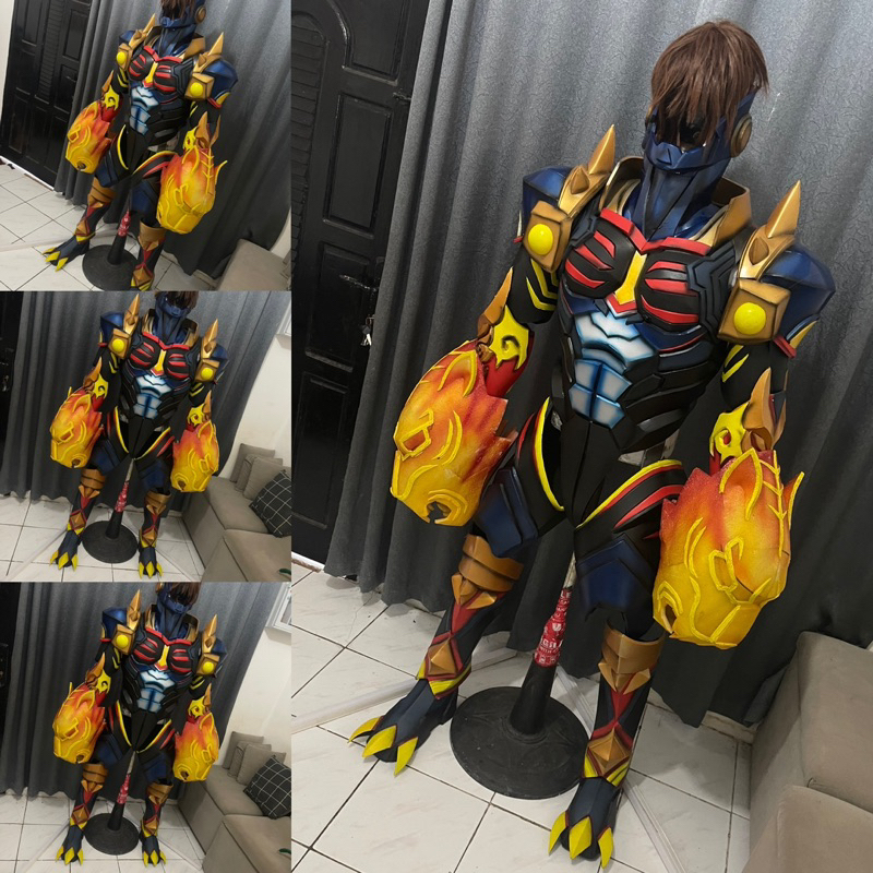 Jual kostum mobile legend paquito sekin mechaa cosplay | Shopee Indonesia