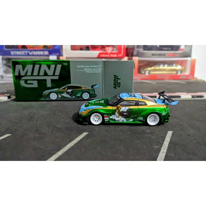 Jual Diecast Mini GT LBWK Nissan Skyline GTR R35 Princes Roro no 650 ...