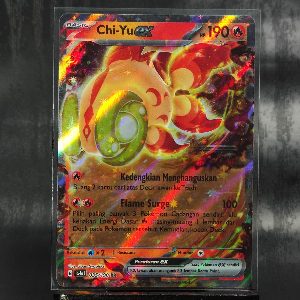 Jual Chi-Yu EX RR Pokemon No #1004 Gen9 - API - sv4a RegG KARTU TCG ...