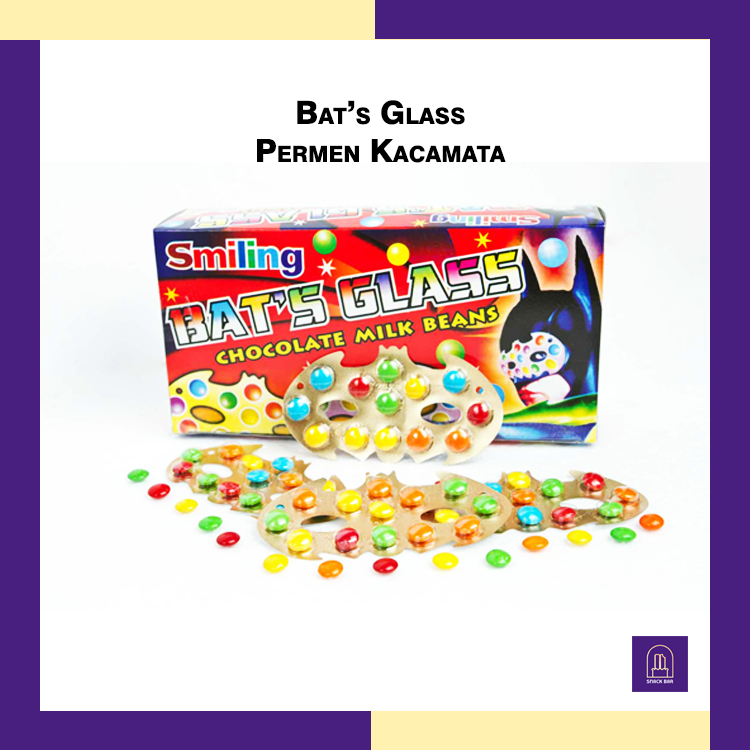 Jual Permen Kacamata Smiling Bat's Glass - 1 Box Isi 40 Pcs - Permen ...