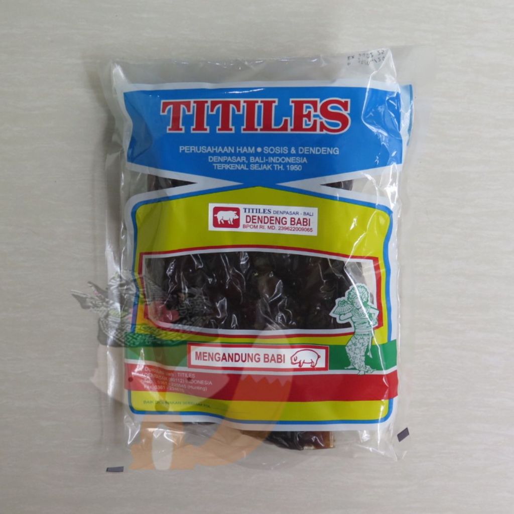 Jual Dendeng Babi Titiles khas Bali - 500gr | Shopee Indonesia