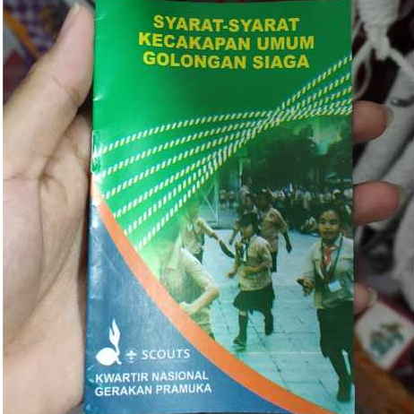 Jual BUKU SKU PRAMUKA GOLONGAN SIAGA | Shopee Indonesia
