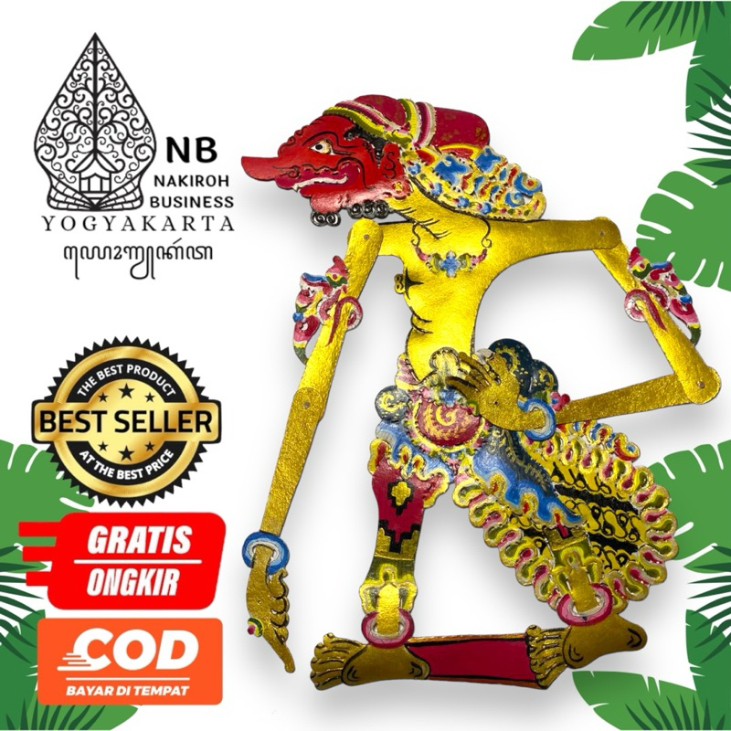 Jual Wayang Kulit Sengkuni Halus 50cm | Shopee Indonesia