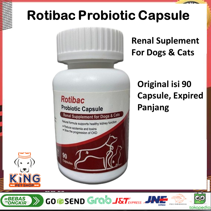 Jual Rotibac Probiotic Capsule Kemasan Segel Isi 90 Sama Dengan Renacor ...