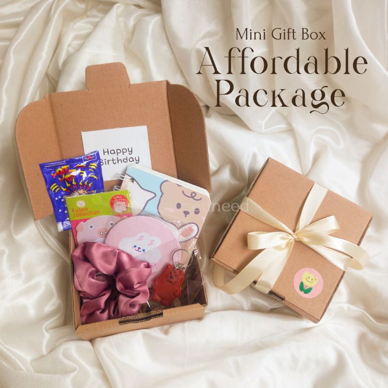 Jual READY | mini gift box | affordable package | gift hadiah kado ...