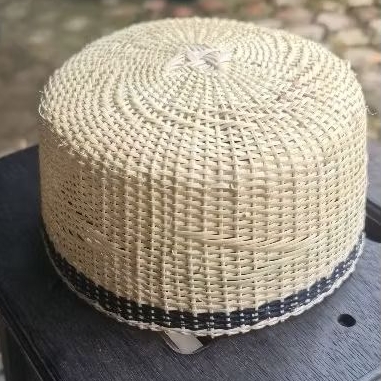 Jual Kopiah Rotan Peci Rotan Bulat asli kalimantan | Shopee Indonesia