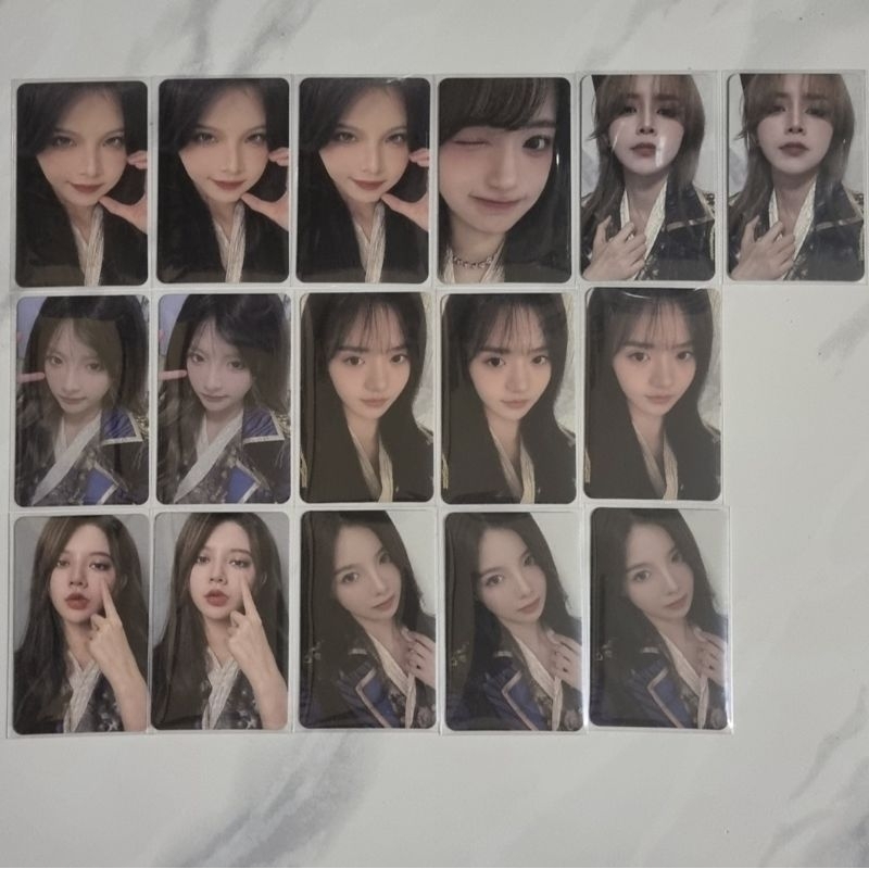 Jual SNH48 TEAM HII Hunan Tour photocard Hao Jingyi Jiang Shan Li Jiaen ...