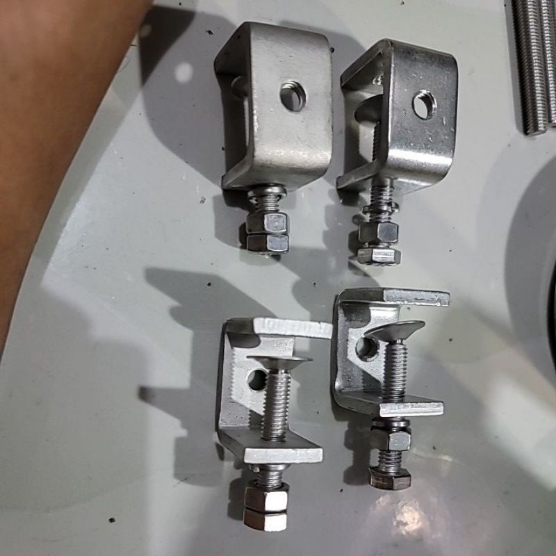 Jual klem C beam universal stainles 304 | Shopee Indonesia