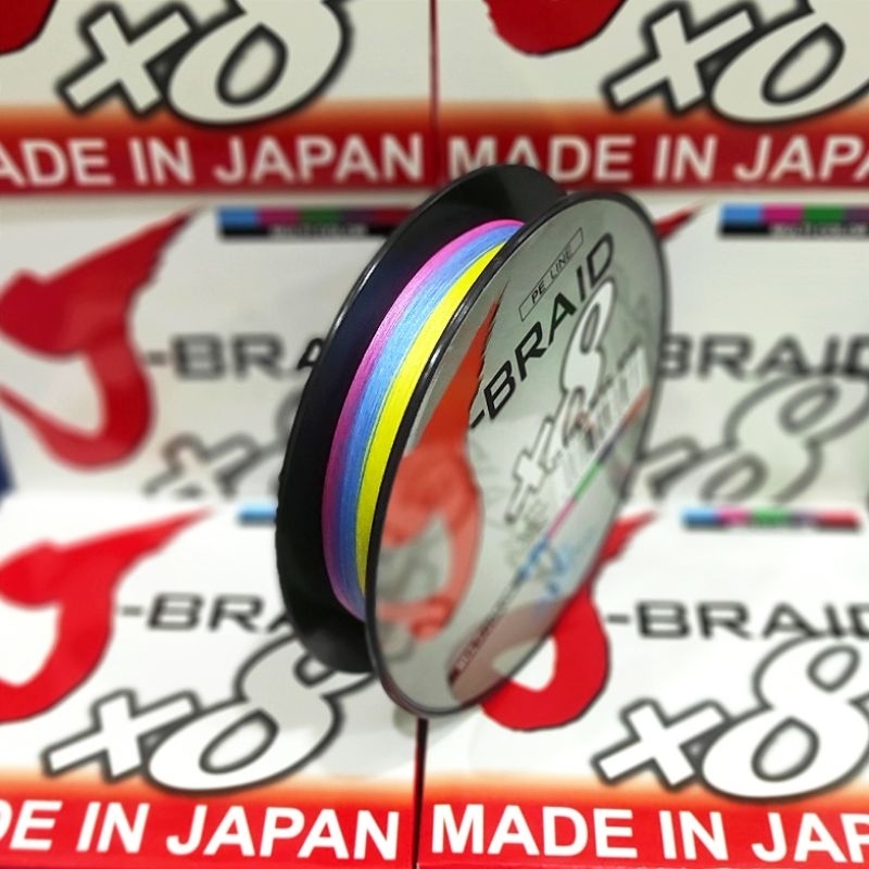 Jual benang PE j-braid X4 & X8 length 100m Murti color | Shopee Indonesia