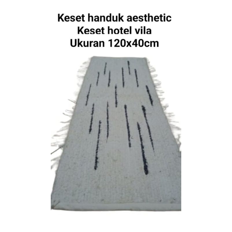 Jual aesthetic keset handuk hotel vila 120x40cm | Shopee Indonesia