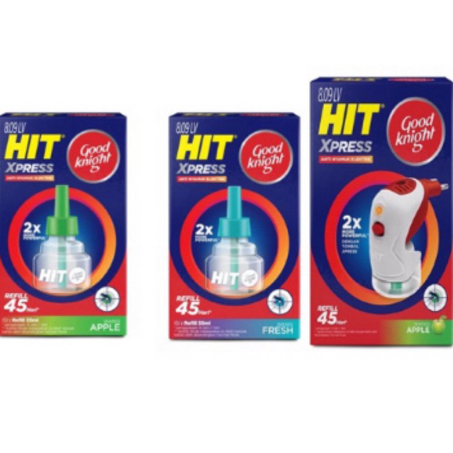 Jual HIT GOOD KNIGHT EXPRESS 35 ml Hit Obat Nyamuk elektrik | Shopee ...