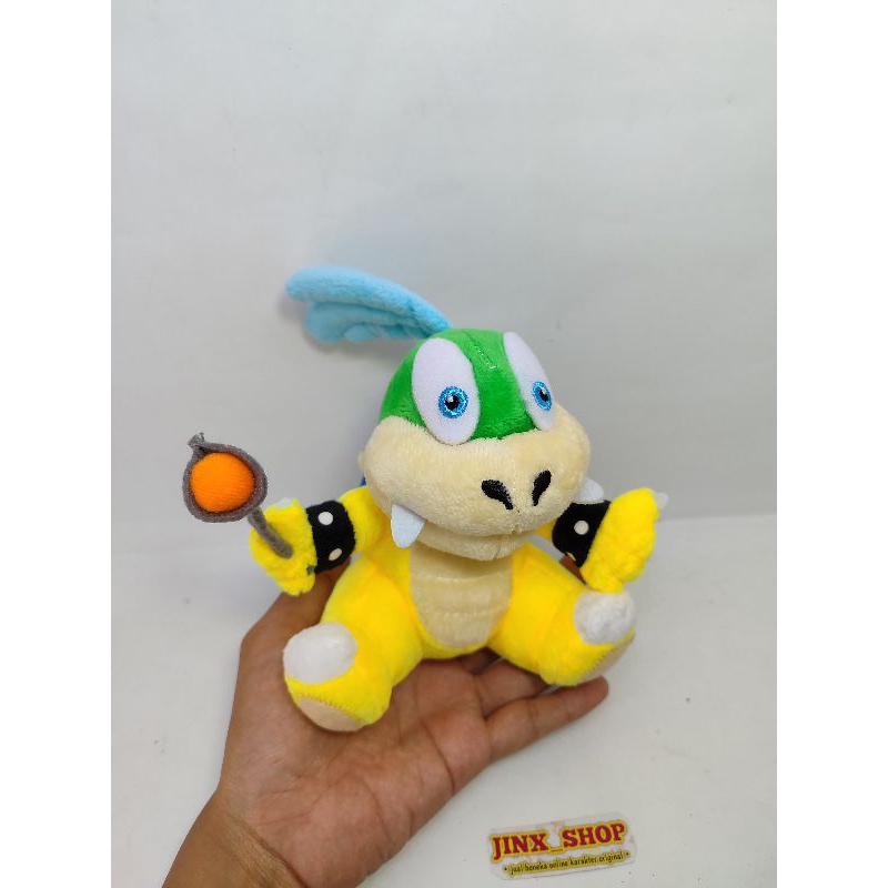 Jual boneka Super Mario Bros Larry koopa original super Mario Bross ...