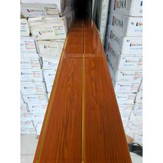 Jual Plafon PVC Motif Kayu Nat Gold ED-07/Interior Atap Rumah Murah dan ...