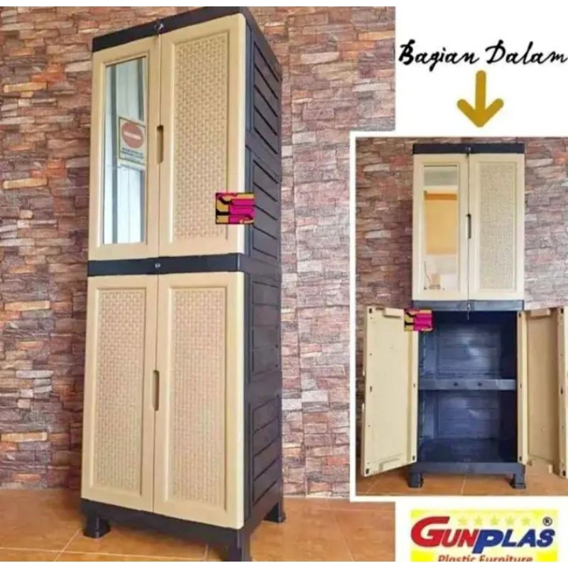 Jual Lemari gunplas panjang plus kaca | Shopee Indonesia