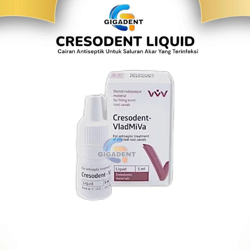 Jual CRESODENT / CRESOPHEN / ROOT CANAL ANTISEPTIC ( Liquid 5ml ...