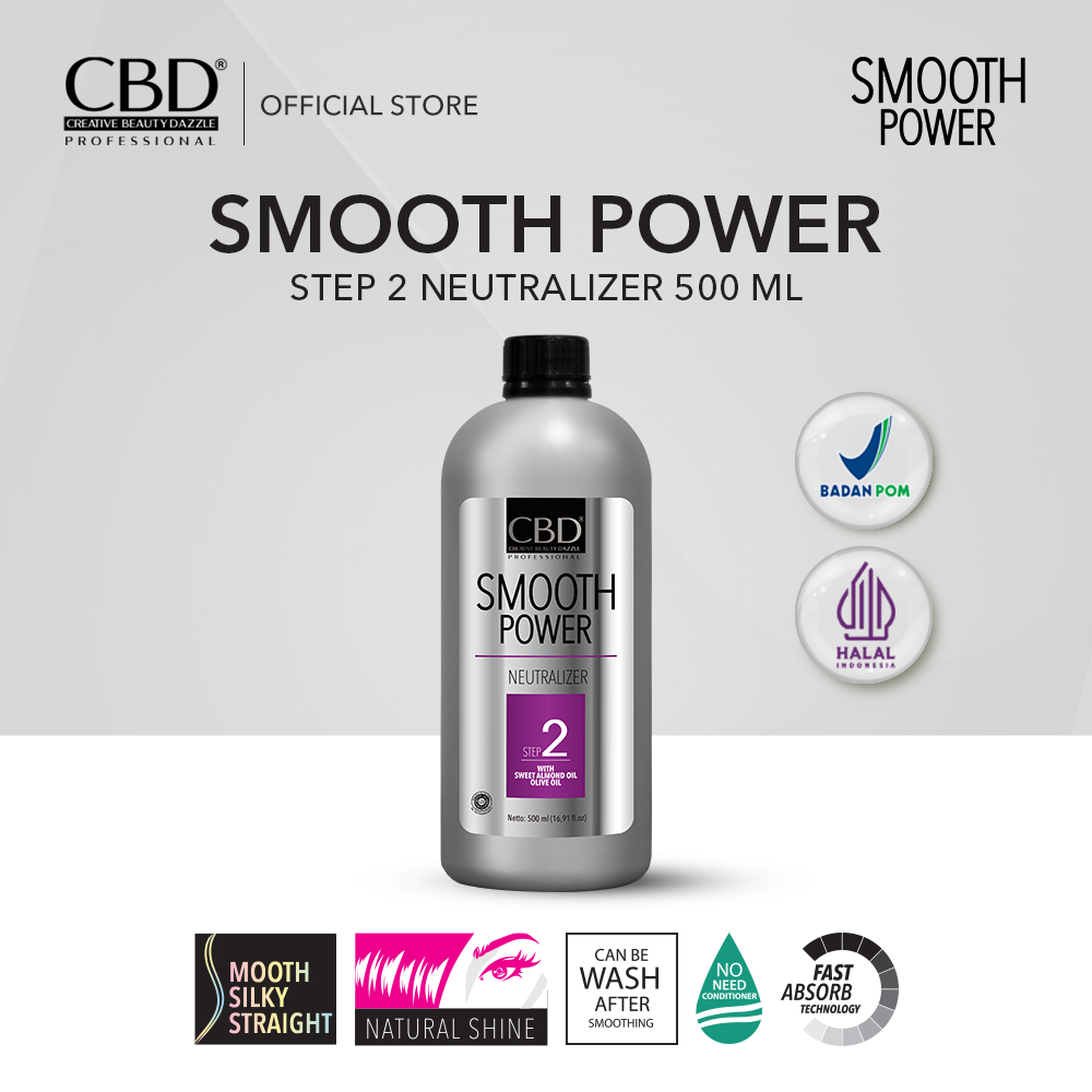 Jual CBD Professional Smooth Power Step 2 Neutralizer 500ml | Shopee ...