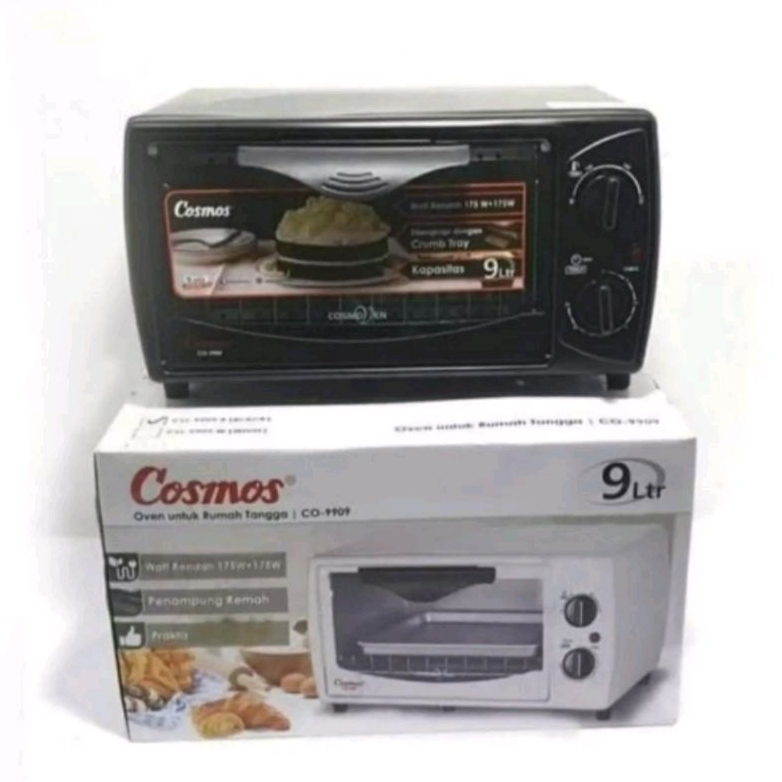 Jual OVEN LISTRIK COSMOS CO-9909 B Low Watt 9liter / Oven Cosmos CO ...