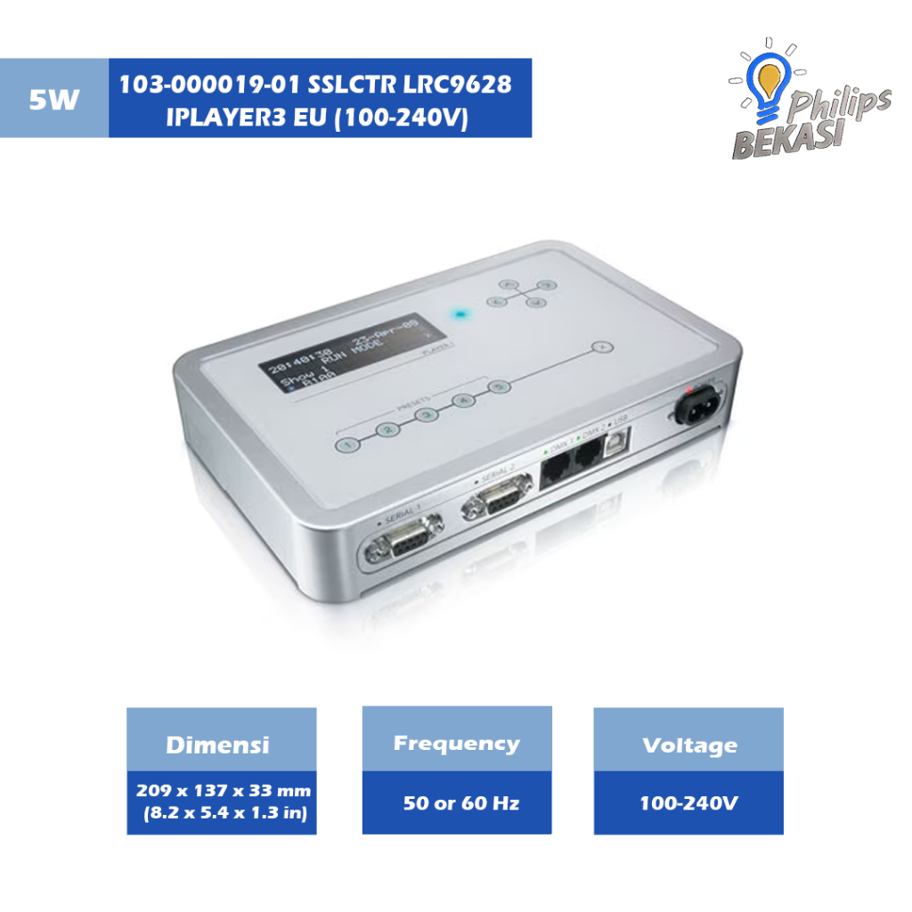 Jual Philips Controllers 103-000019-01 SSLCTR LRC9628 IPLAYER3 EU (100-240V) | Shopee Indonesia