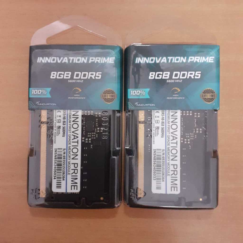 Jual RAM INNOVATION SODIMM DDR5 8GB/16gb 5600Mhz | Shopee Indonesia