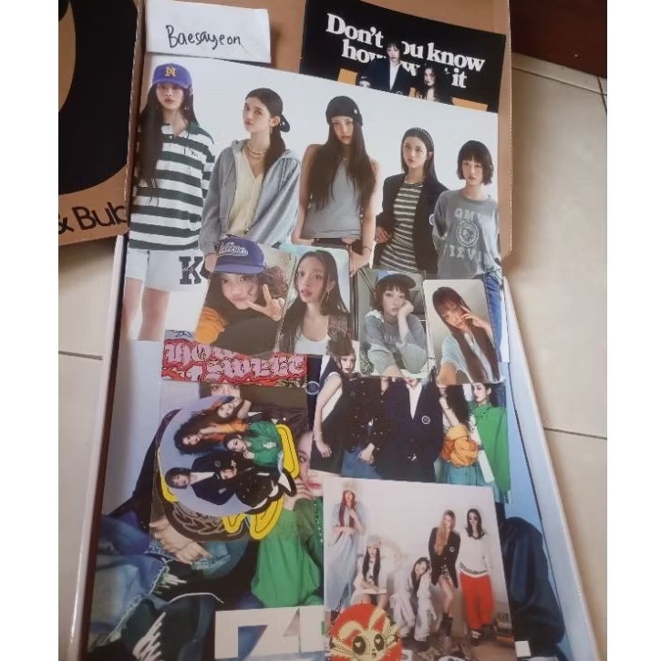 Jual OFFICIAL NEWJEANS HOW SWEET PHOTOCARD SHARING ALBUM CD POSTCARD GROUP HANNI HAERIN DANIELLE ...