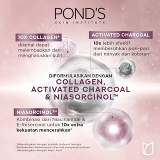 Jual Ponds WHIP COLLAGEN HITAM Bright Miracle Ultimate Oil Control ...