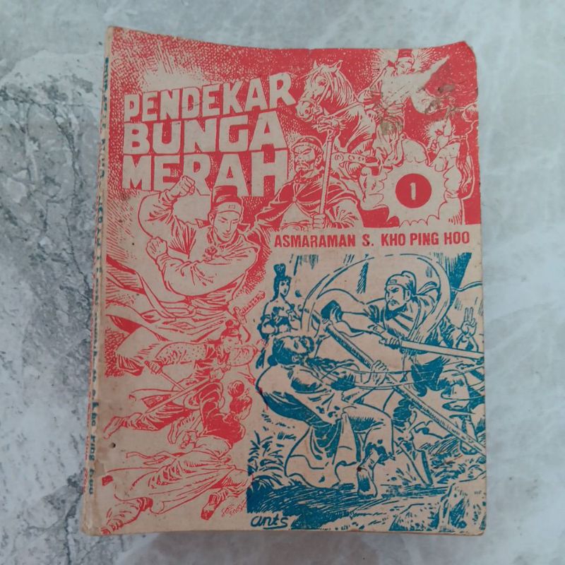 Jual cersil cerita silat karya Kho Ping Hoo - pendekar bunga merah (1 ...