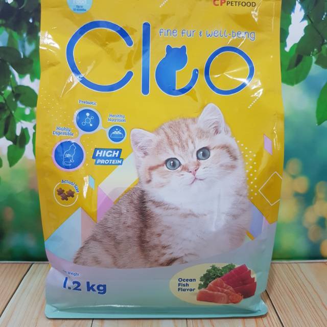 Jual Cleo Kitten Ocean Fish 1,2Kg Fresh Pack | Shopee Indonesia