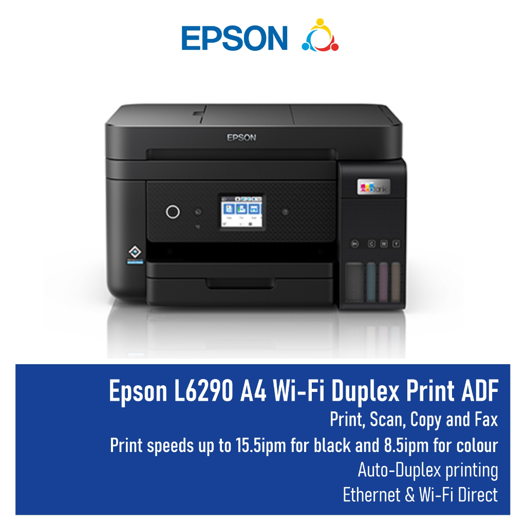Jual Epson EcoTank L6290 A4 Wi-Fi Duplex All-in-One Ink Tank Printer ...