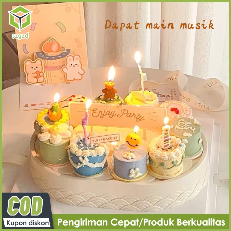 Jual Szgzd Table Meja CupCake Go Round Rotating Meja Putar/Display ...