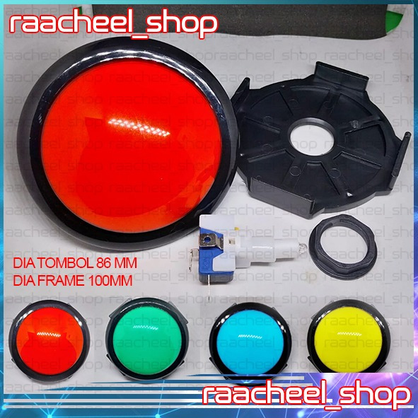 Jual Tombol Dingdong Jumbo Switch Push On Dindong 10cm | Shopee Indonesia