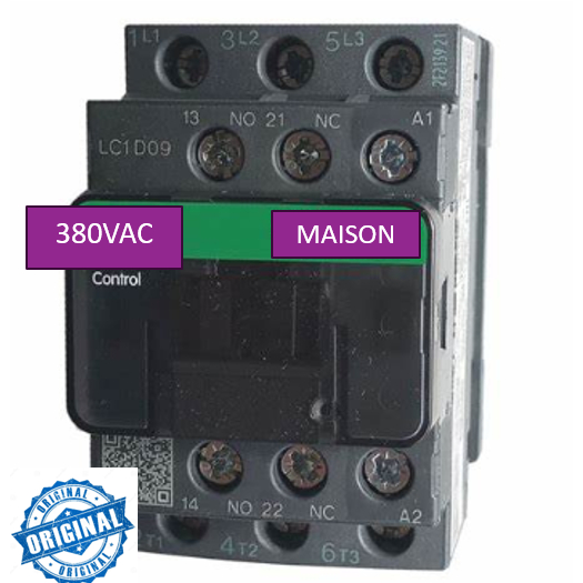 Jual Kontaktor LC1D09 Q7 380V Kontaktor listrik LC1D09Q7 | Shopee Indonesia