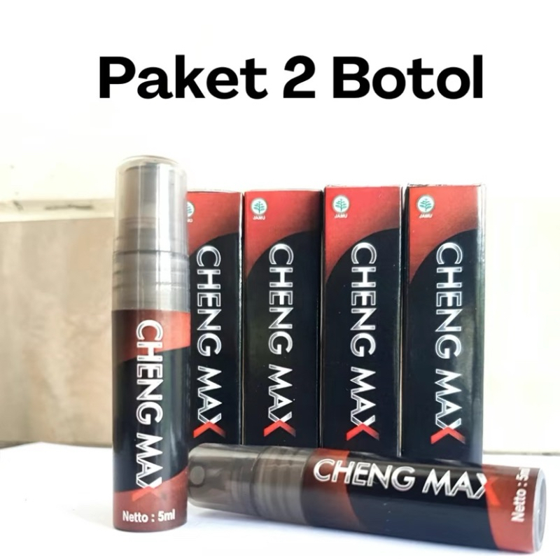 Jual PROMO 2 botol Cheng max spray original premium | Shopee Indonesia