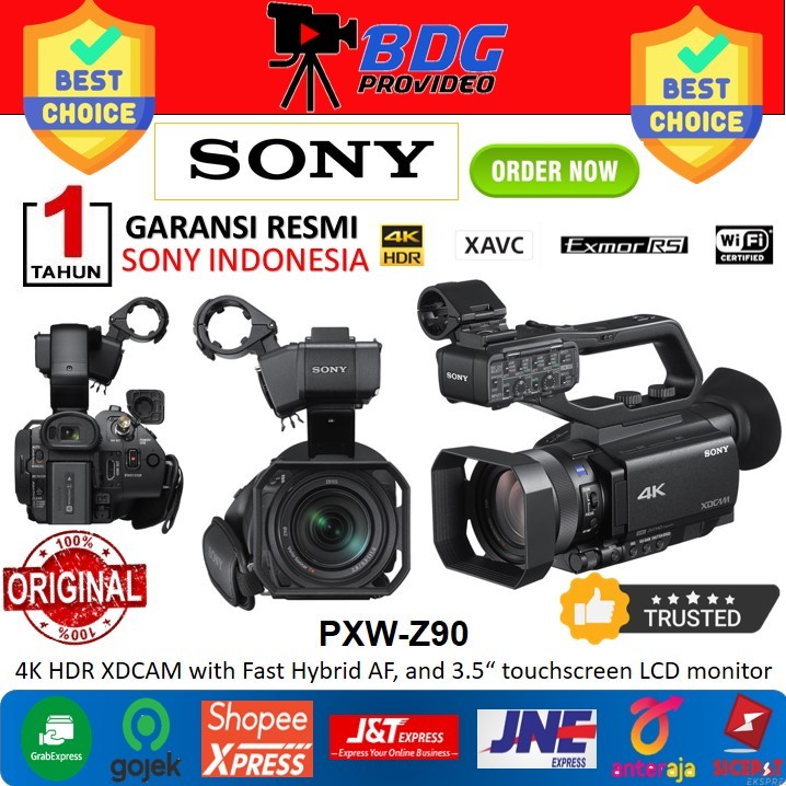 Jual SONY PXW-Z90 4K HDR XDCAM With Fast Hybrid AF / Camcorder Sony PXW Z90 series 4K HDR XDCAM ...