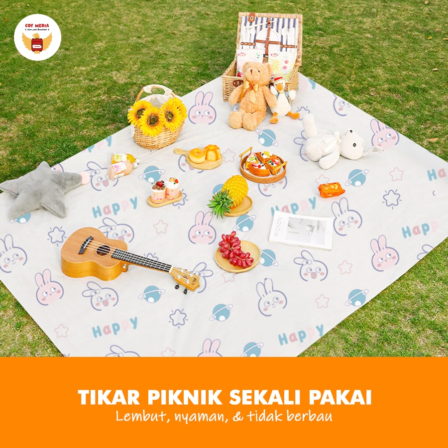 Jual Disposable Picnic Mat Outdoor | Tikar Piknik/Pantai Sekali Pakai ...