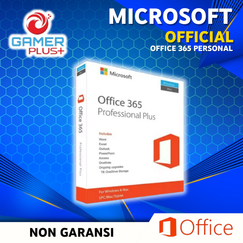 Jual ORIGINAL Microsoft Office 365 PERSONAL Subscription for 1 User 1 Year | Shopee Indonesia
