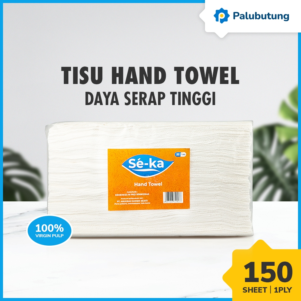 Jual PALUBUTUNG - Tissue Hand Towel SEKA Multifold 150 sheets - Tisu Wastafel Tisu Minyak Tisu ...