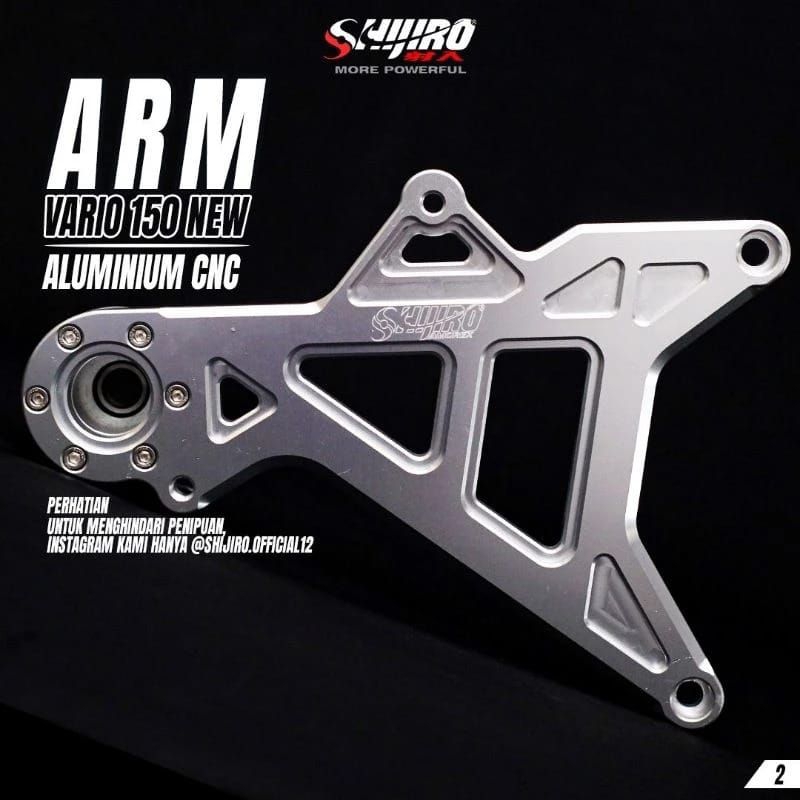 Jual SWING ARM CNC NEW VARIO 125 NEW VARIO 150 SHIJIRO RACING | Shopee ...